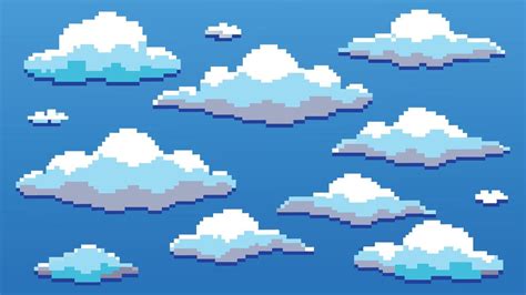 Pixel Sky Vector Art Icons And Graphics For Free Download