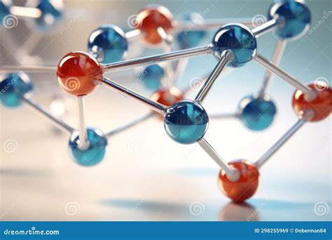 Colorful Detailed View Of Molecule Scientific Image Of Cell Membrane