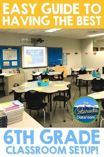 A Simple Guide To Your 6th Grade Classroom Setup For Back To School