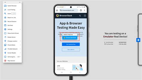 Debug Your Website Using Devtools On Live Browserstack Docs