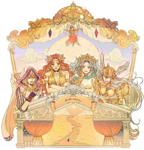 Warrior Of Light Adventurer Nophica Menphina Halone And 2 More Final Fantasy And 1 More