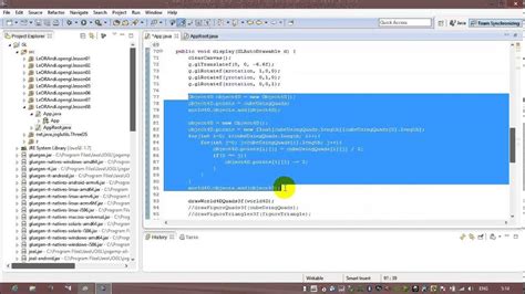 Java 3d Opengl Cube Tutorial Lesson 08 Youtube