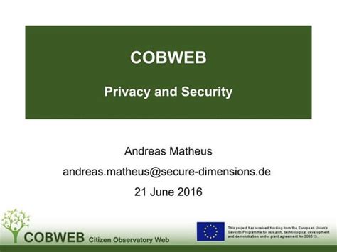 Cobweb Semantics Ppt