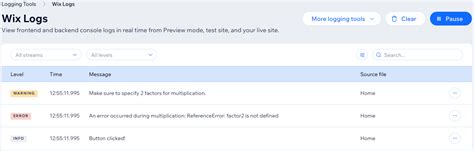 Generate Logs To Debug Your Site
