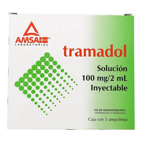 Tramadol 100mg 2ml Iny Amp C5 Actron Gel Walmart En Línea