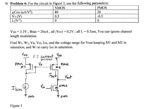 Solved For The Circuit In Figure Use The Following Chegg