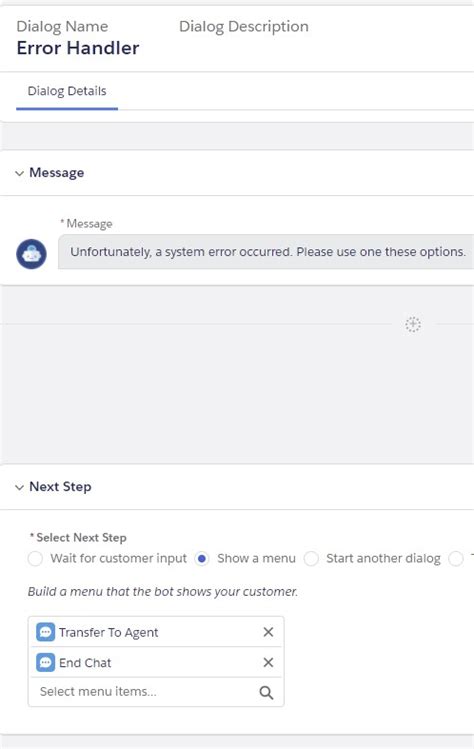 messaging sessions getting transferred to agents from einstein bot in salesforce infallibletechie