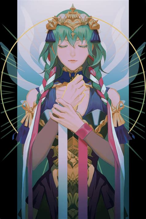 Byleth Byleth And Sothis Fire Emblem And 2 More Drawn By Shenyeyuu