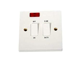Synergy Tech Int Dual Immersion Switch With Neon Indicator Push Button ON OFF Amazon Co Uk