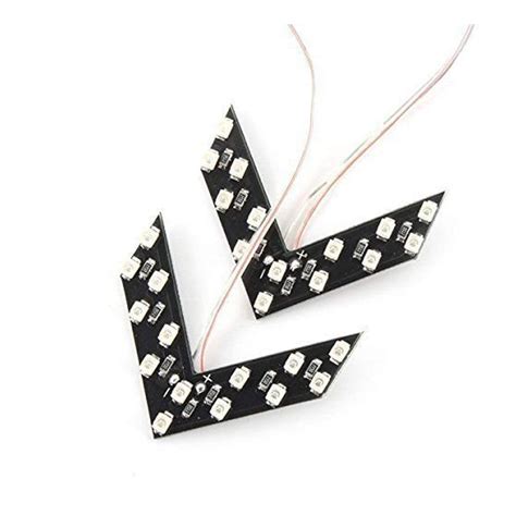 Bkn 12v 14 Smd Led Rearview Mirror Turn Signal Light Arrow Panels Indicator Light Rear View