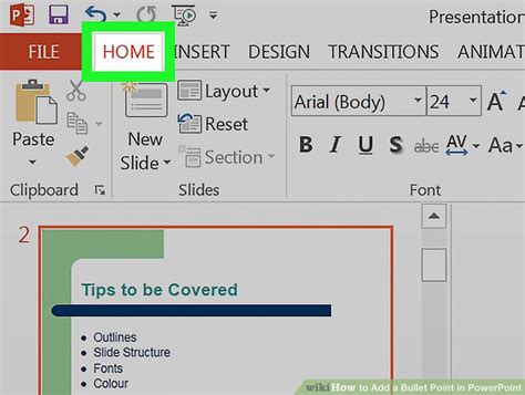 How To Add A Bullet Point In PowerPoint Steps With Pictures