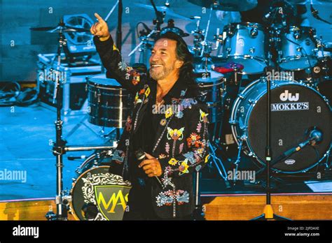 01 07 2022 Mexican Singer Marco Antonio Solis Performing For The First Time In Europe In