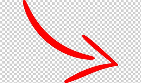 красная стрелка Иконка Стрелка компьютера Красная линия стрелки разное угол текст Png
