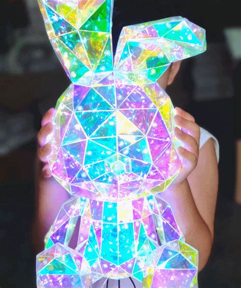 무드등 수유등 토끼 Led홀로그램 인테리어조명 수면등 침실무드등 에이블리