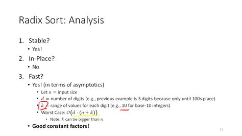 g shared drives cse 332 23su lectures 13 noncomparisonsorting ink 1 cp3
