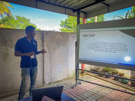 Coderdojo Session On Ai At Hanguranketha Dushantha Majith Posted On The Topic Linkedin