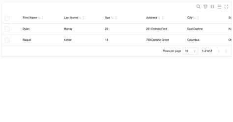 Mantine React Table Example Enable Row Selection Codesandbox