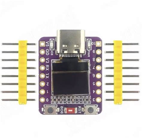 Esp32 C3 Oled Super Mini Wifi Bluetooth Development Board Uart 32 Bit Sm Components