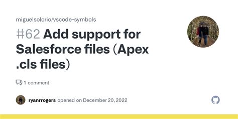 Add Support For Salesforce Files Apex Cls Files · Issue 62