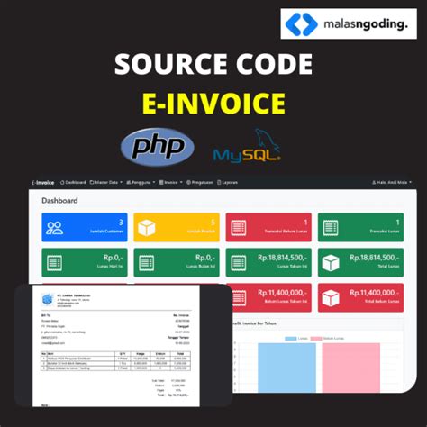Source Code Sistem Informasi E Invoice Dengan PHP Dan MySQLi