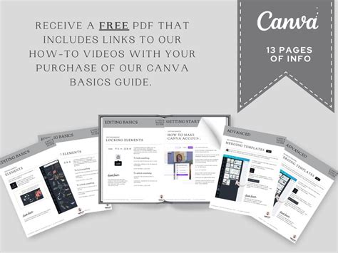 canva basics guide i how to use canva i getting started with canva i