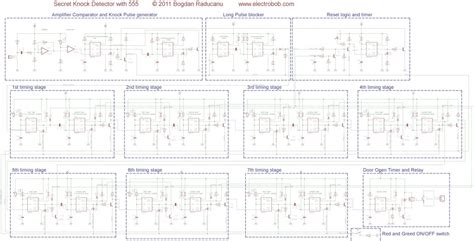 Secret Knock Detector With 555 Electro Bob