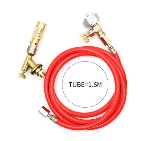 Mapp Map Pro Gas Propane Torch Plumbing Soldering Brazing Welding Torch 5ft Hose