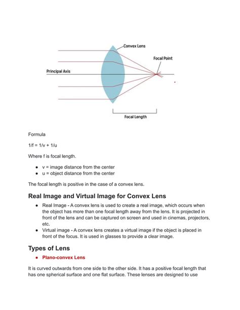 Convex Lens A Complete Overview Pdf Eye And Vision Conditions Diseases And Conditions
