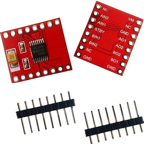 Módulo Duplo Canais Driver Motor DRV controlar motores DC Compatível Arduino AVR