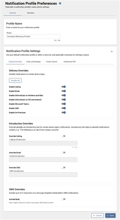 Informacast Fusion Ui Overview