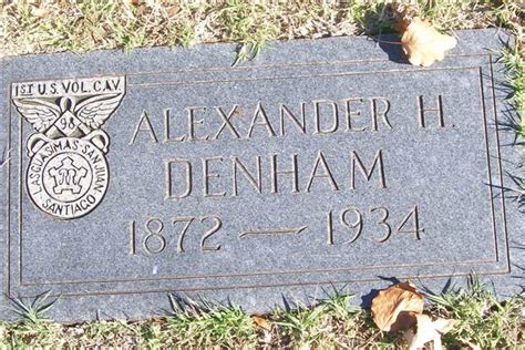 Alexander H Denham 1872 1934 Find A Grave Memorial
