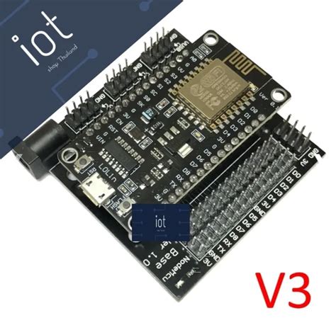 Nodemcu Base Ver 1 0 For Esp8266 Nodemcu ใช้คู่กับ Nodemcu V3