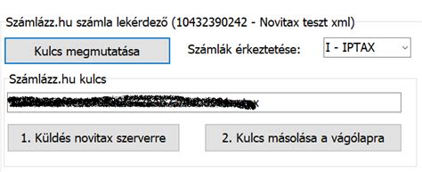 szamlazz hu adatkapcsolat Novitax Ügyviteli és könyvelő programok tudástára