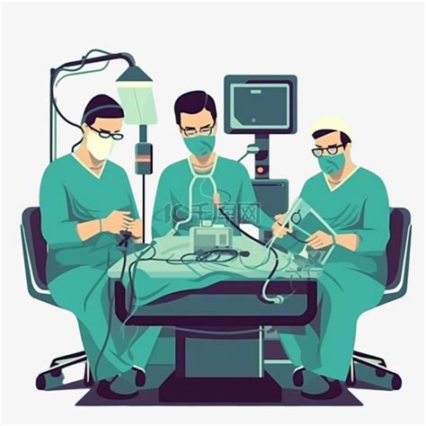 卡通临床医疗研究素材图片免费下载 千库网