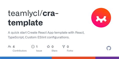 Github Teamlycl Cra Template A Quick Start Create React App Template With React Typescript