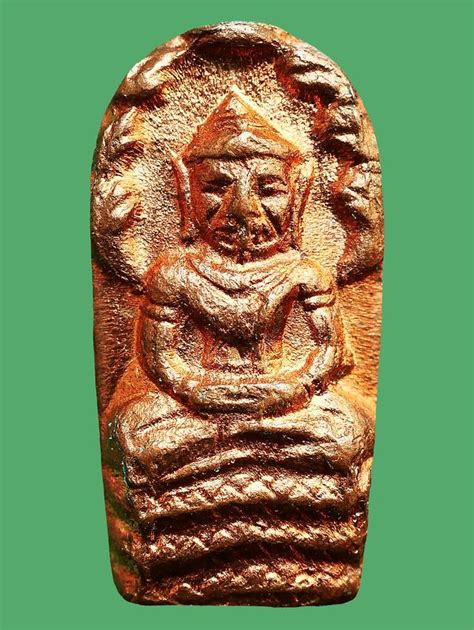 พระปรกใบมะขาม หลวงปู่ทิม วัดละหารไร่ สวยเดิมๆ Ennxo