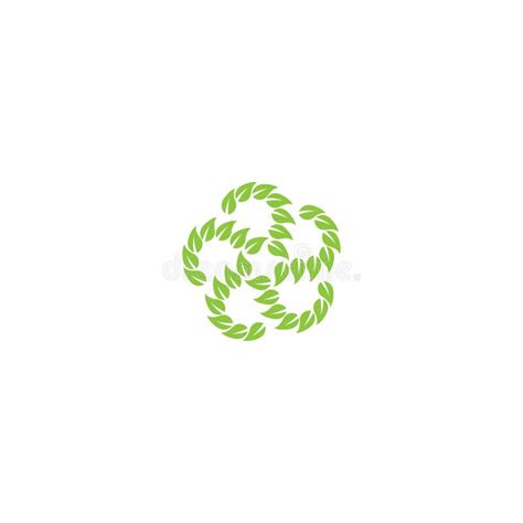Tree Leaf Vector Logo Design Stock Vector Illustration Of Botanical Business