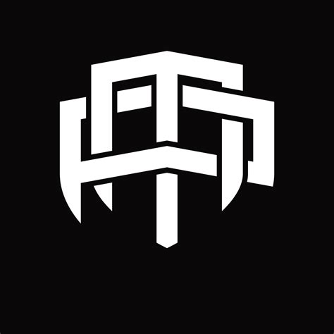 Mp Logo Monogram Vintage Design Template 16580086 Vector Art At Vecteezy