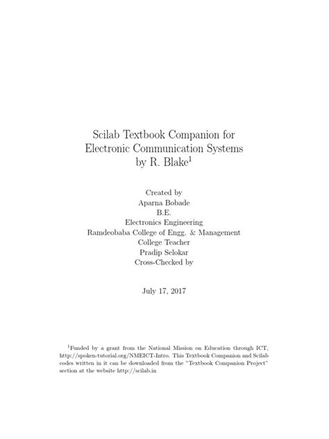 Electronic Communication Systems R Blake Pdf Data Transmission