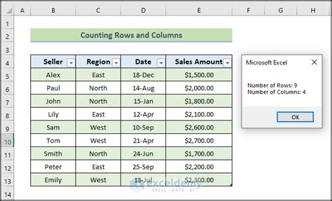 How To Reference Excel Tables Using VBA 20 Examples