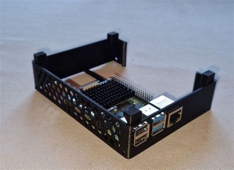 3d Printed Modular Raspberry Pi Case By Rudhan Pinshape