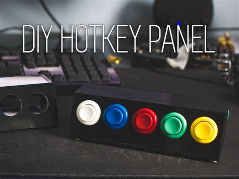 Arduino Hot Key Button Panel