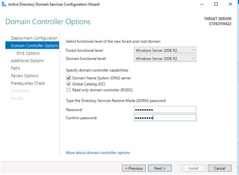 Active Directory Domain Creation In Windows Server Standard CloudShare Support