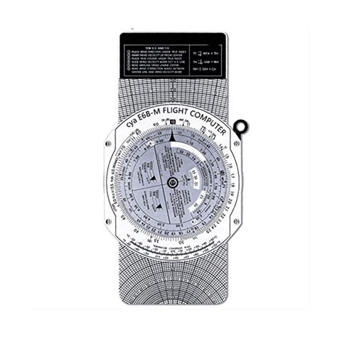 E6b Metal Flight Computer Aviation Plotter Circular Slide Rule Used In