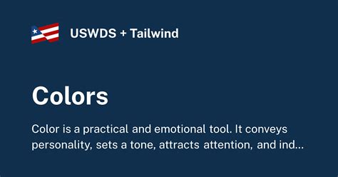 Colors Uswds Tailwind