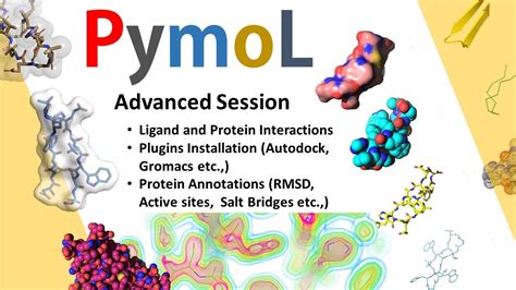 Pymol Advanced Session Protein Ligand Interactions Pymol Plugin Installation Youtube