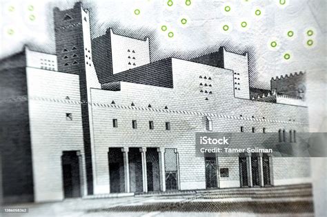 Qasr Al Hukm 또는 리야드시의 왕궁 200 이백 사우디 리얄 지폐의 뒷면에서 200에 대한 스톡 사진 및 기타 이미지 200 3차원 형태 개발 Istock
