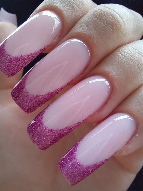 Маникюр Нюдовый маникюр френч квадрат Дизайн ногтей для маникюра Ногти с маникюром фрэнч Гвоздь