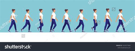 Female Walk Cycle Reference