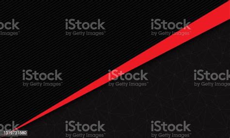 추상적 인 빨간색 선 삼각형 슬래시 어두운 회색 라인 패턴과 기하학적 라인 디자인 현대 미래 배경 벡터 일러스트 0명에 대한 스톡 벡터 아트 및 기타 이미지 Istock